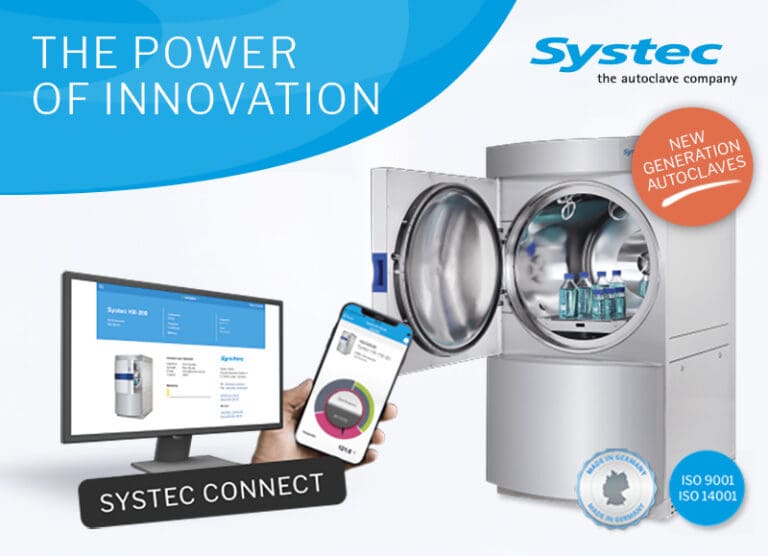Systec Connect Software Package for Autoclaves of their HX-Series ...